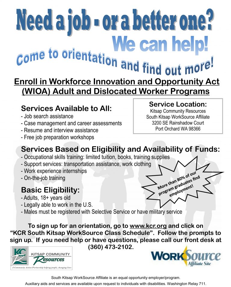 Employment Assistance | KCR