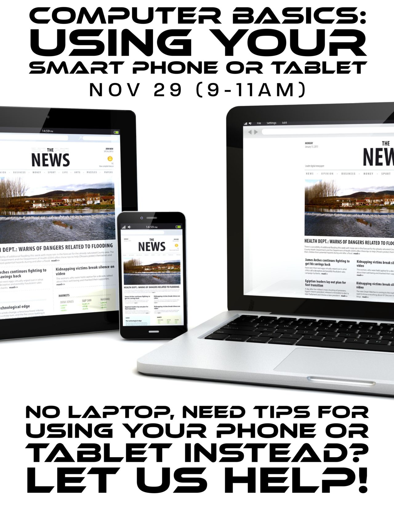 COMPUTER BASICS: USING YOUR SMARTPHONE OR TABLET - KCR