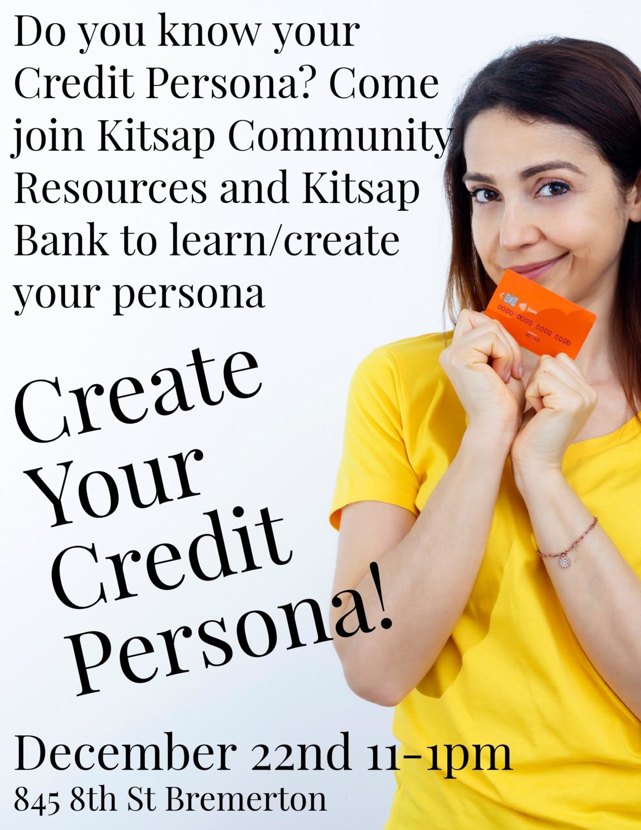 CREATE YOUR CREDIT PERSONA - KCR