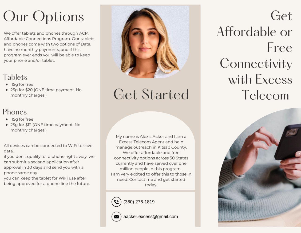 Excess Telecom providing FREE Tablets/Phones - KCR