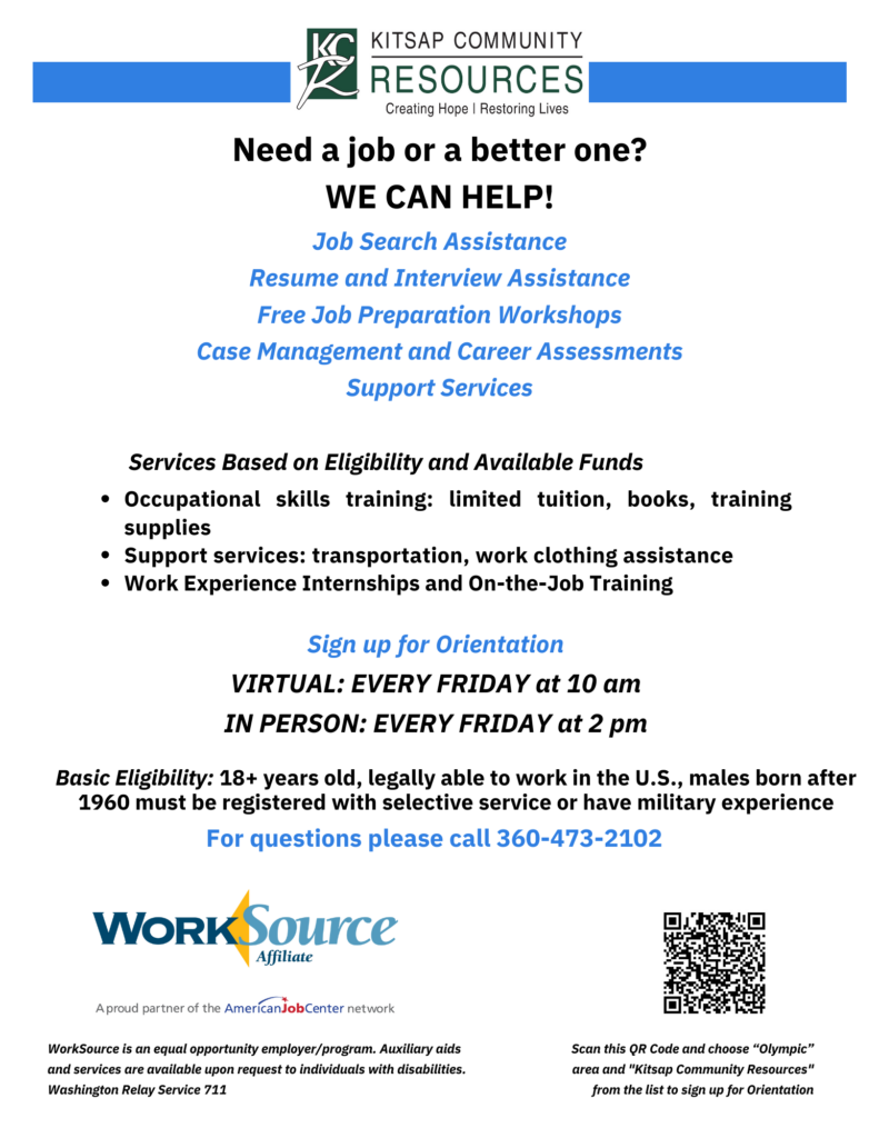 Employment Assistance - KCR