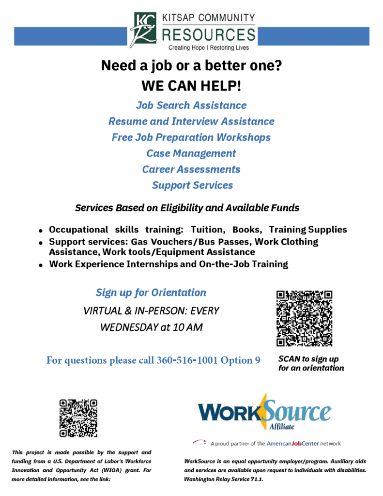 Employment Assistance - KCR
